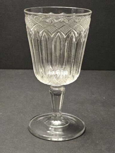 EAPG Flint Goblet King & Son Co. pitcairn - Etsy