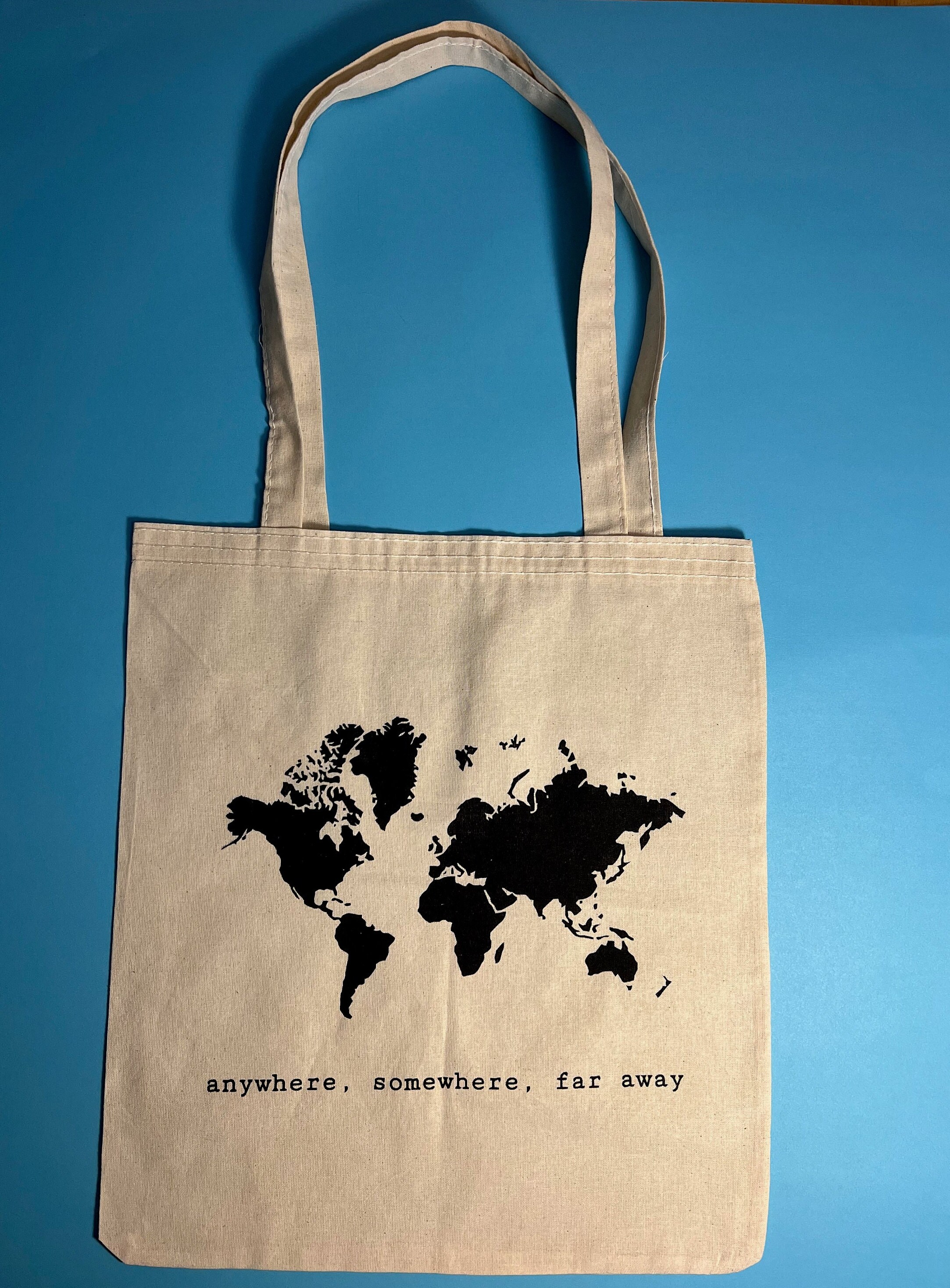 World Map Tote Bag - Etsy