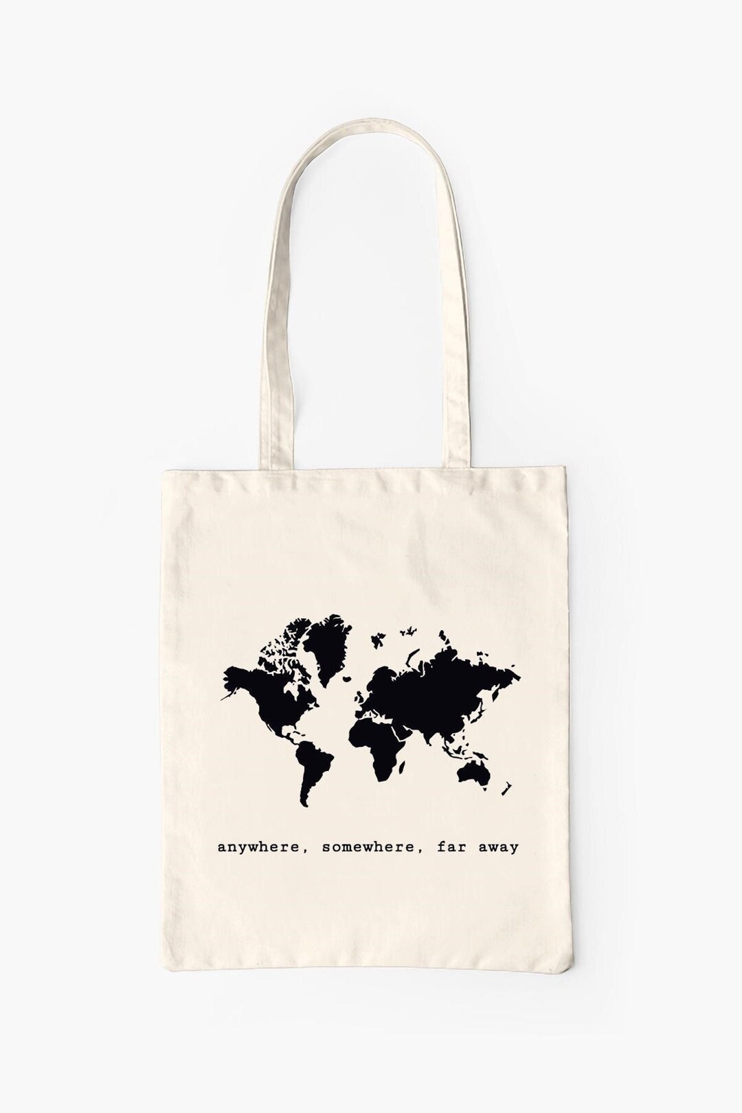 World Map Tote Bag - Etsy