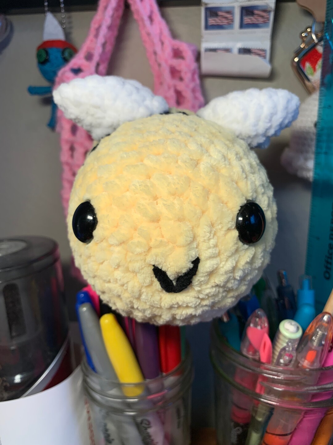 Crochet Chunky Bee - Etsy