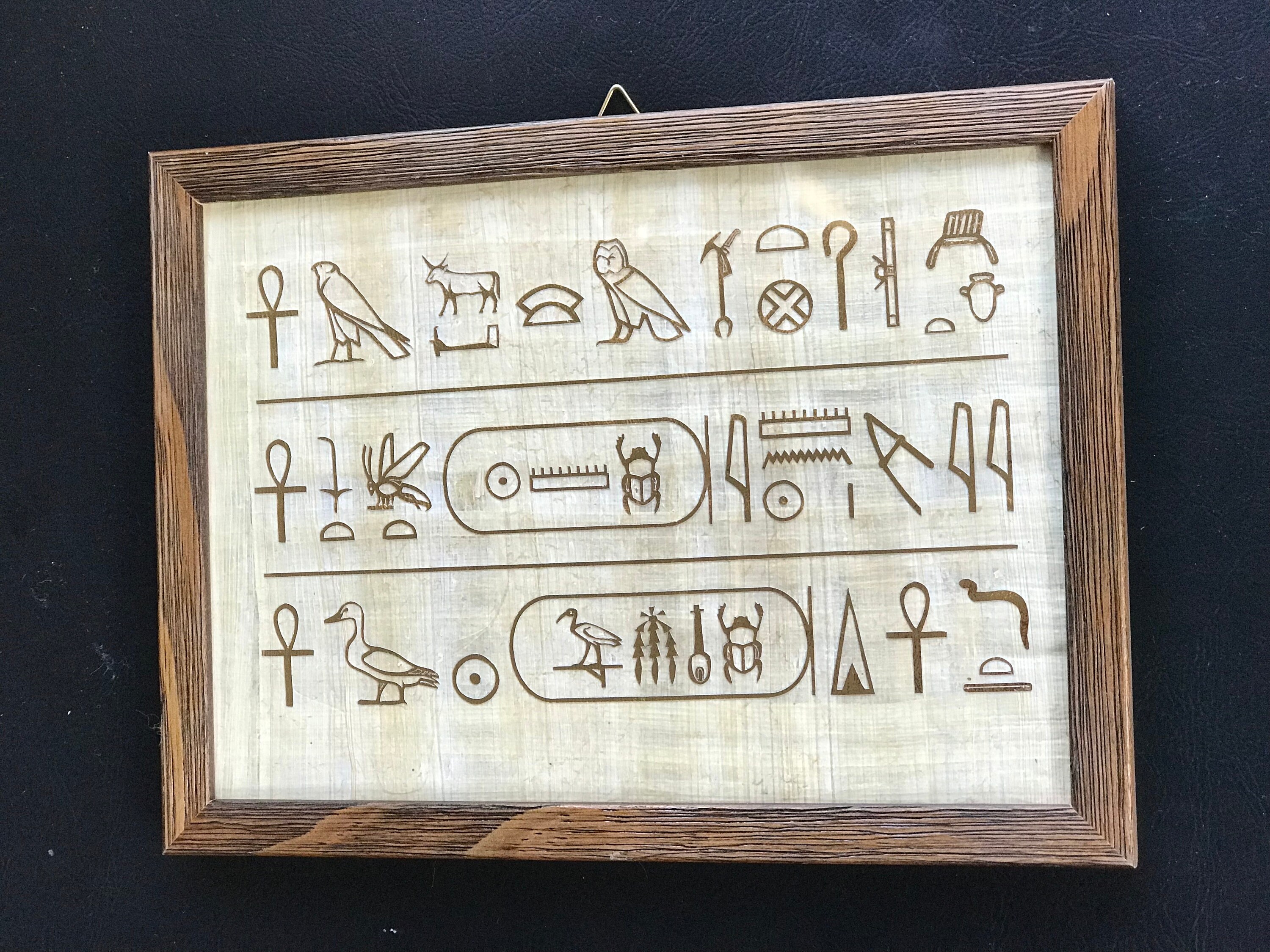 Ancient Egyptian Art the Original Text in Pharaoh Hatshepsut - Etsy