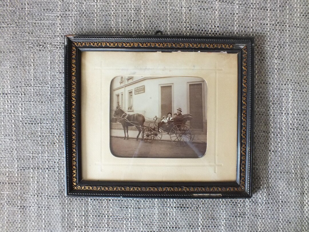 Rare Vintage German Black and White Photo, Old German Handwriting 1848 ...