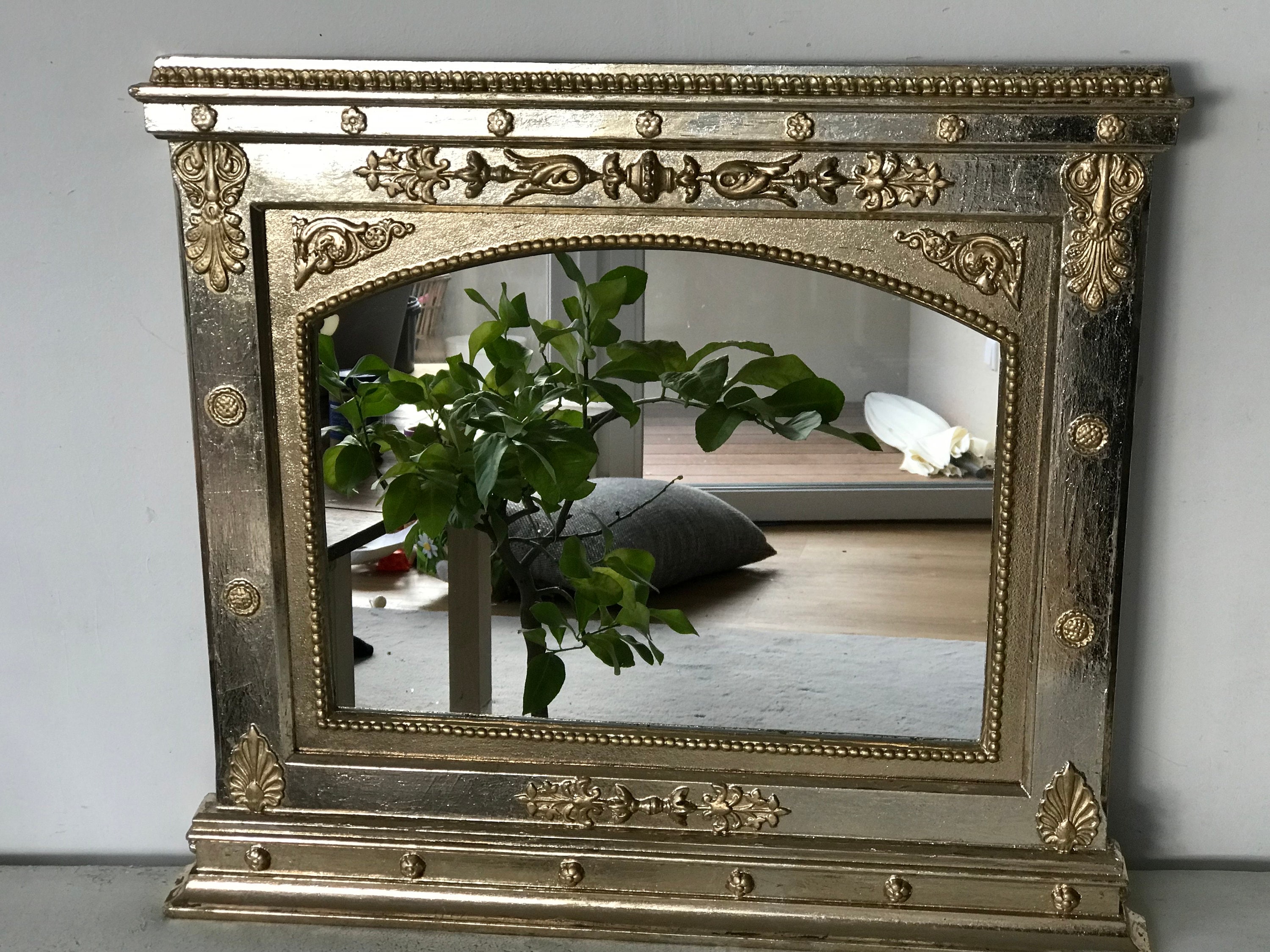 Romantic Authentic Mirror Wall Mirror Handmade Ornate Gilded - Etsy