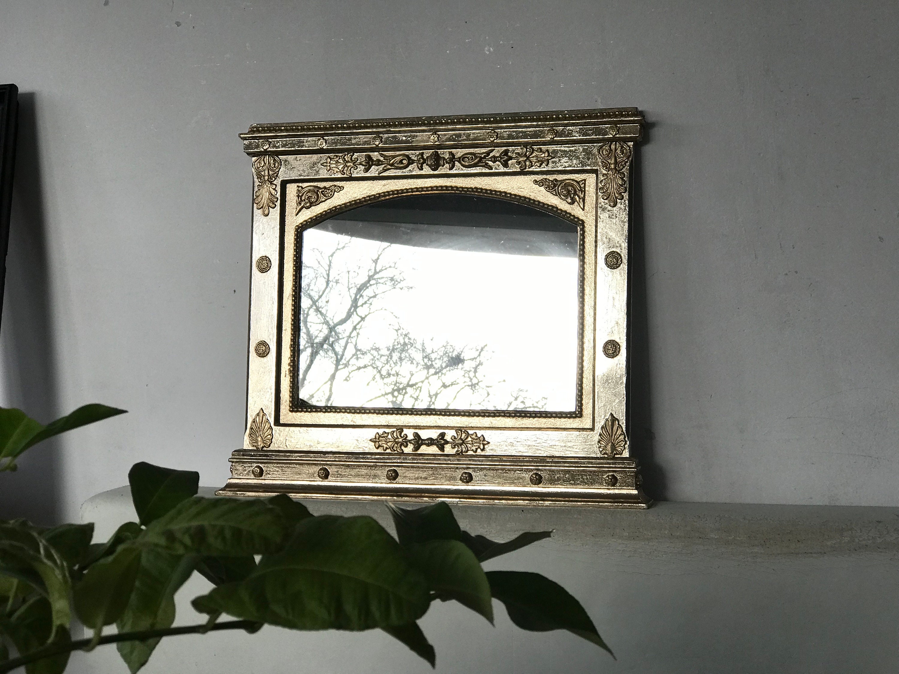 Romantic Authentic Mirror Wall Mirror Handmade Ornate Gilded - Etsy