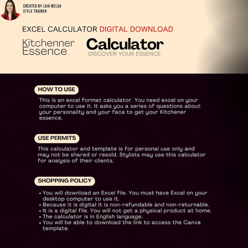 Face Essence Style Calculator / 7 Kitchener Essence Test Calculator ...