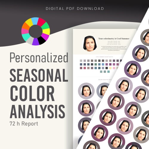 Personalized Color Analysis - Etsy
