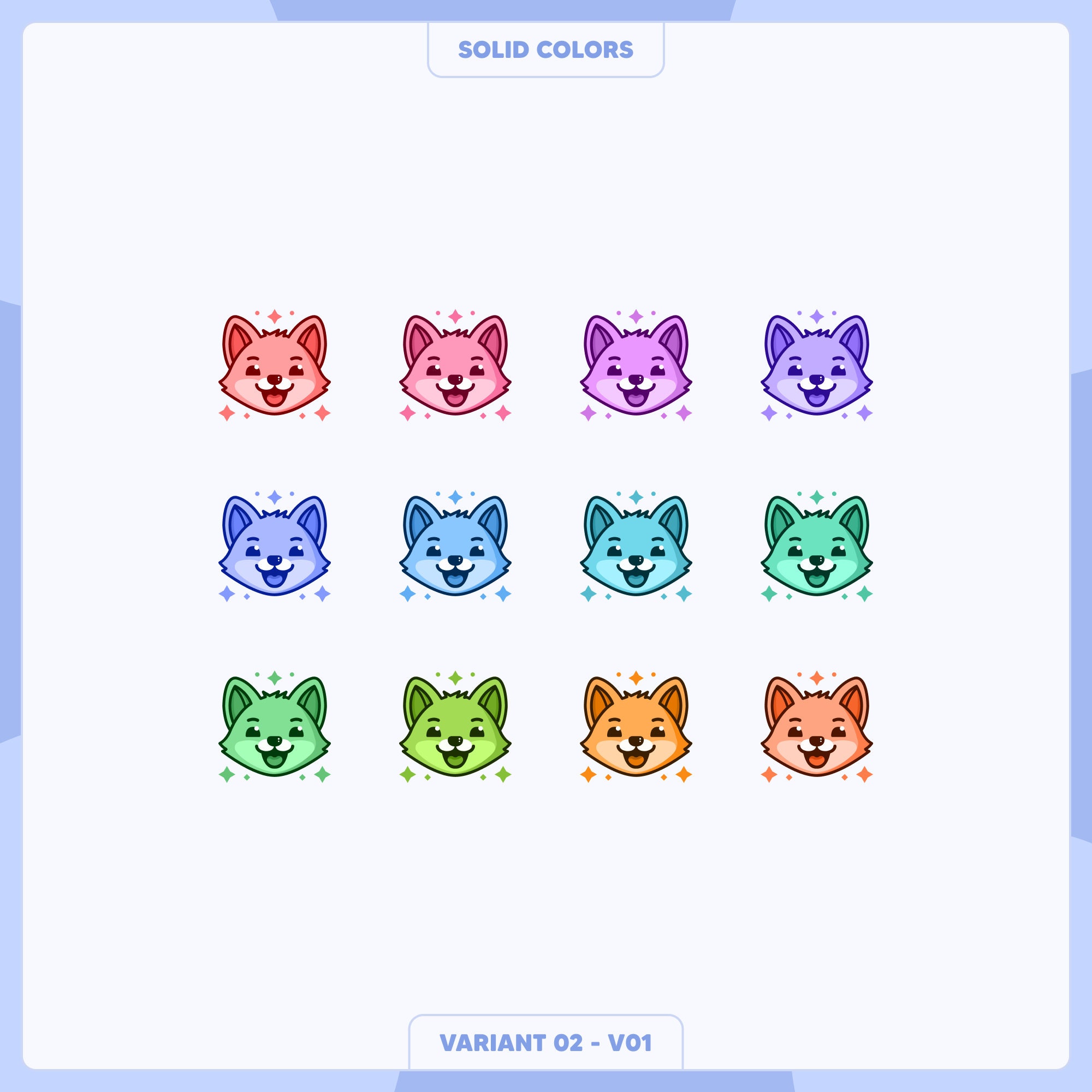 Wolf Sub Badges for Twitch Twitch Sub & Bit Badges Dog Sub Badges Puppy ...