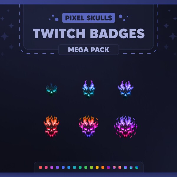Kick Sub Badges - Etsy