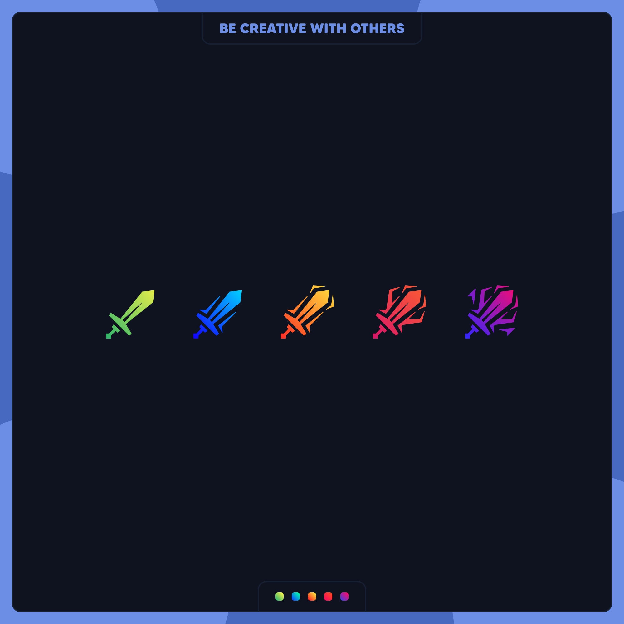 Swords Sub Badges for Twitch Twitch Sub & Bit Badges Blade Sub Badges ...