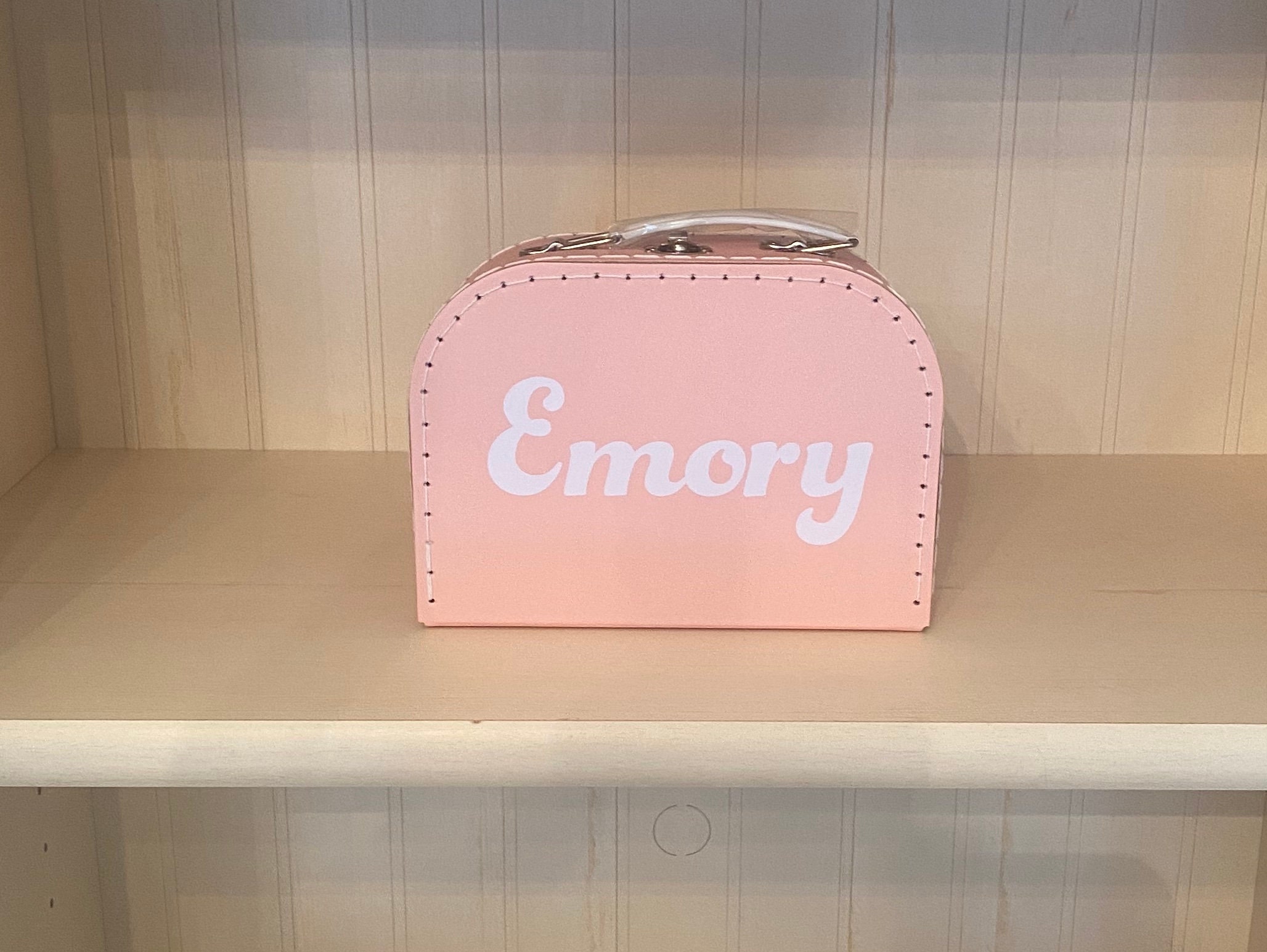 Personalized Pink Decorative Storage Suitcase Style Gift Box - Etsy