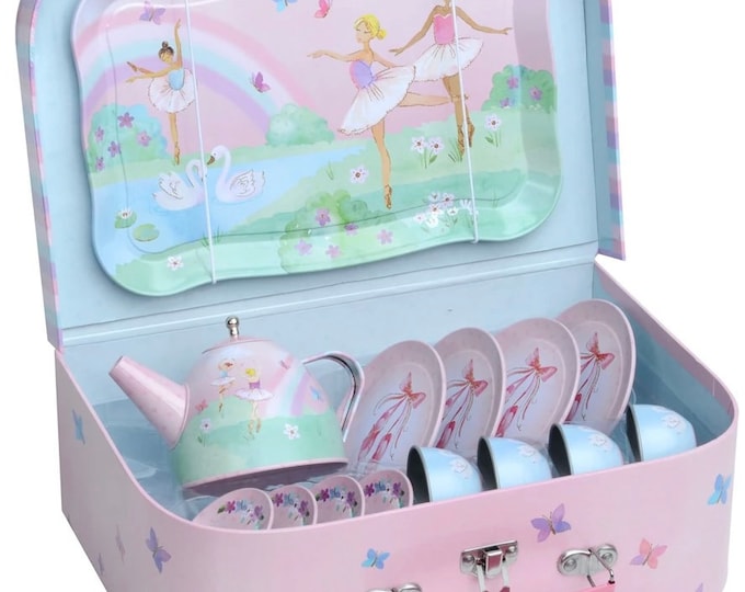 15 Pcs- Pretend Tea Set - Etsy