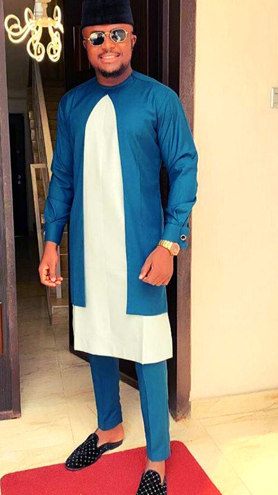 African Caftan for Men Dashiki Clothing for Men Wedding - Etsy