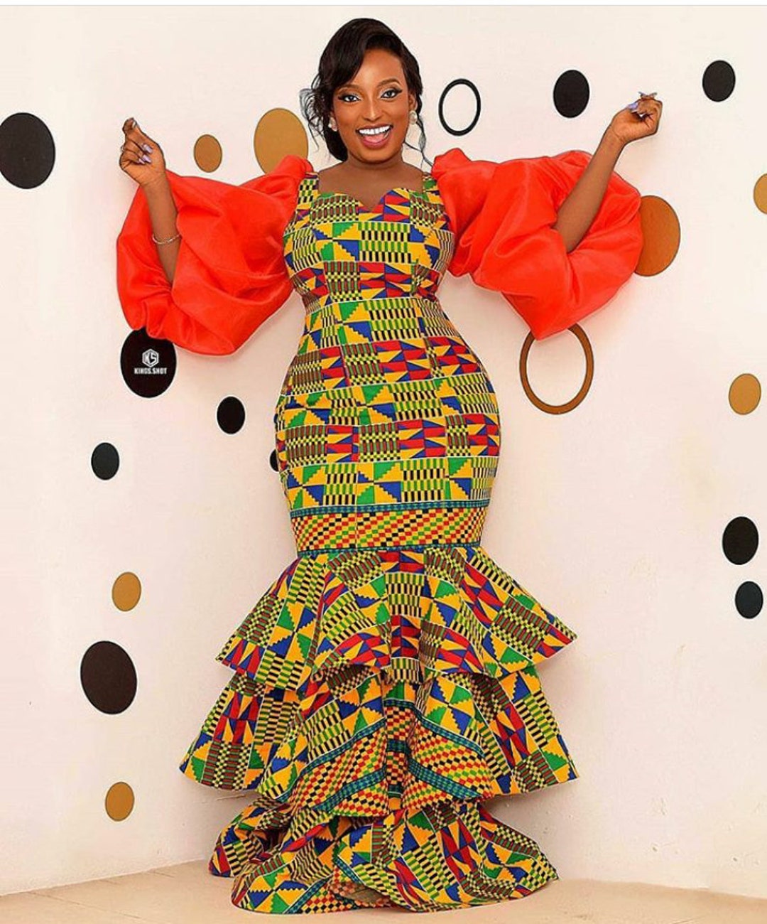 Fabulous Kente Mermaid Gown for Prom and Weddings - Etsy