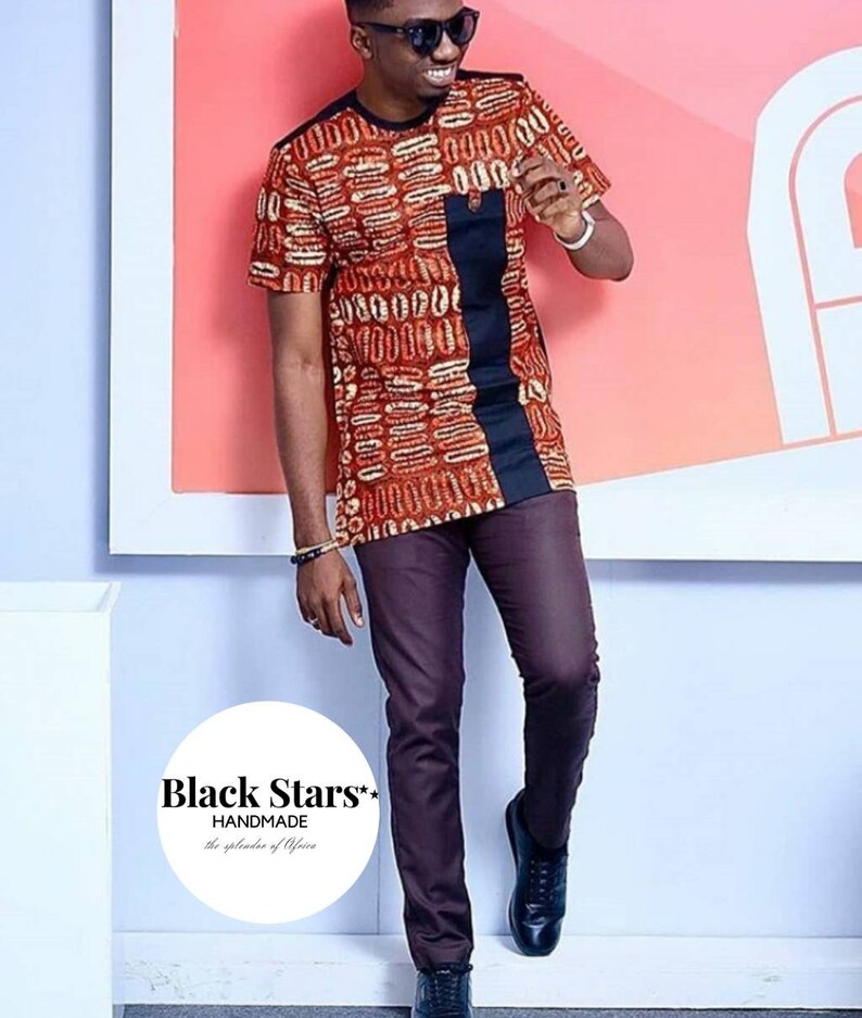 African Batik Clothing Men's African Clothing Prom - Etsy