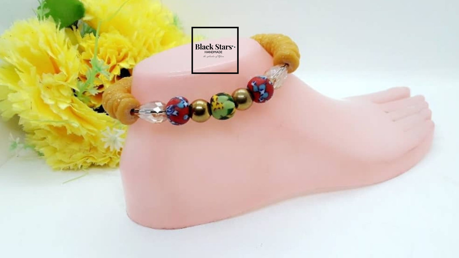 African Ankle Bracelet for Women African Bead Jewelry Anklet beach ...