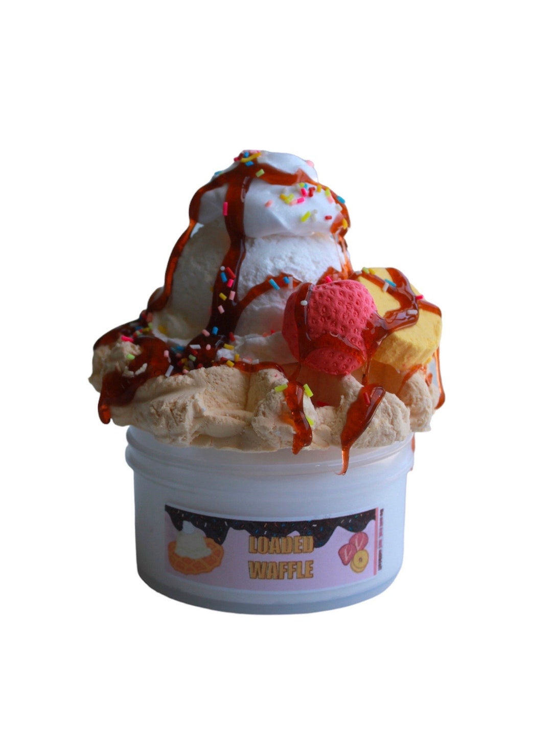 Loaded Waffle 8oz DIY Clay Slime - Etsy