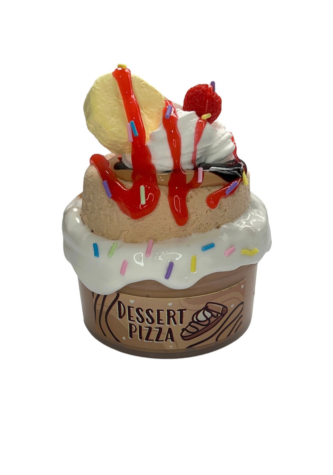 Dessert Pizza DIY Clay Slime 8oz - Etsy