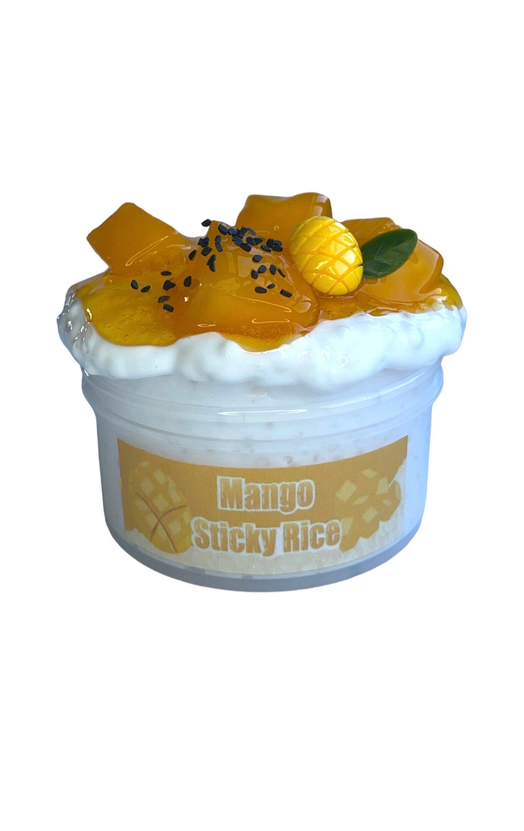 Mango Sticky Rice 8oz DIY Slushie Slime - Etsy