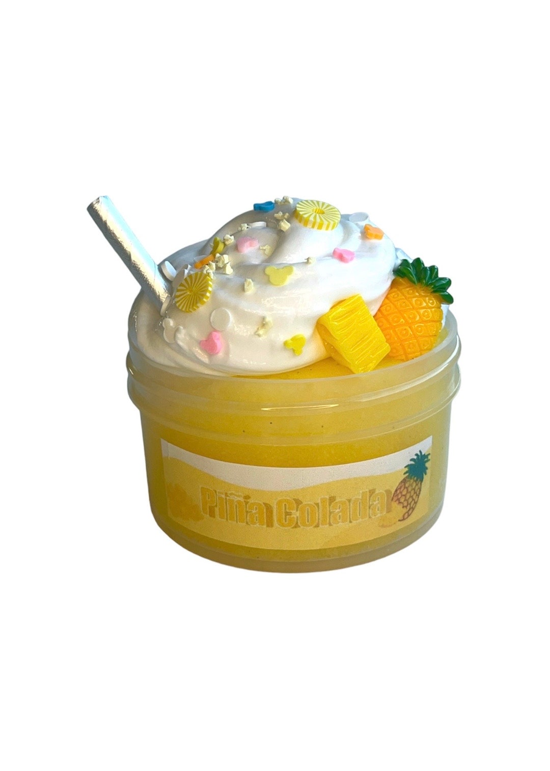 Piña Colada 8oz Icee Slime - Etsy