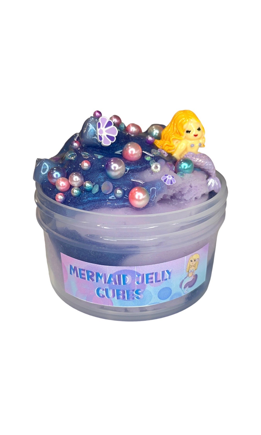 Mermaid Jelly Cubes 8oz Icee Slime - Etsy