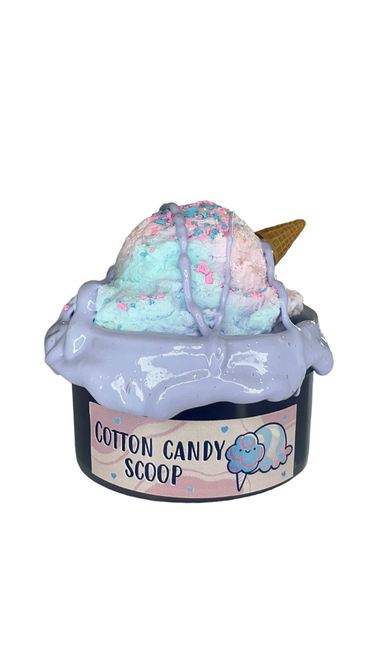 Cotton Candy Scoop 8oz Diy Clay Slime - Etsy
