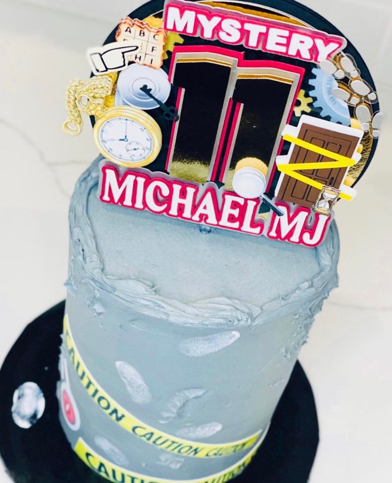 Escape Room Cake Topper Mystery Cake Topper Mystery | Etsy