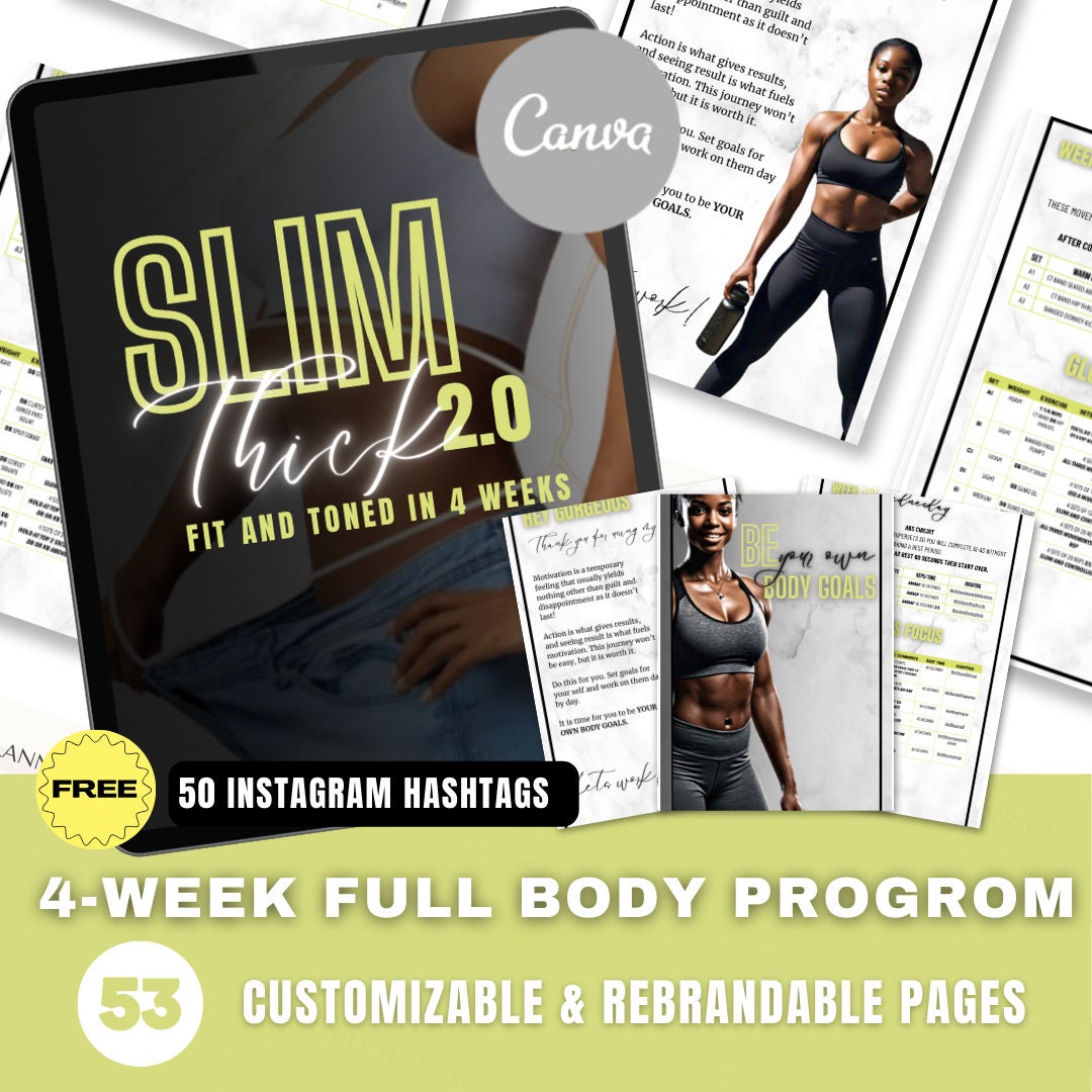 4 Week Full Body Program for Women | Exercise | Fitness Program ...