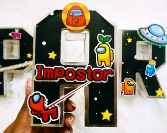 Among Us Letters - Etsy