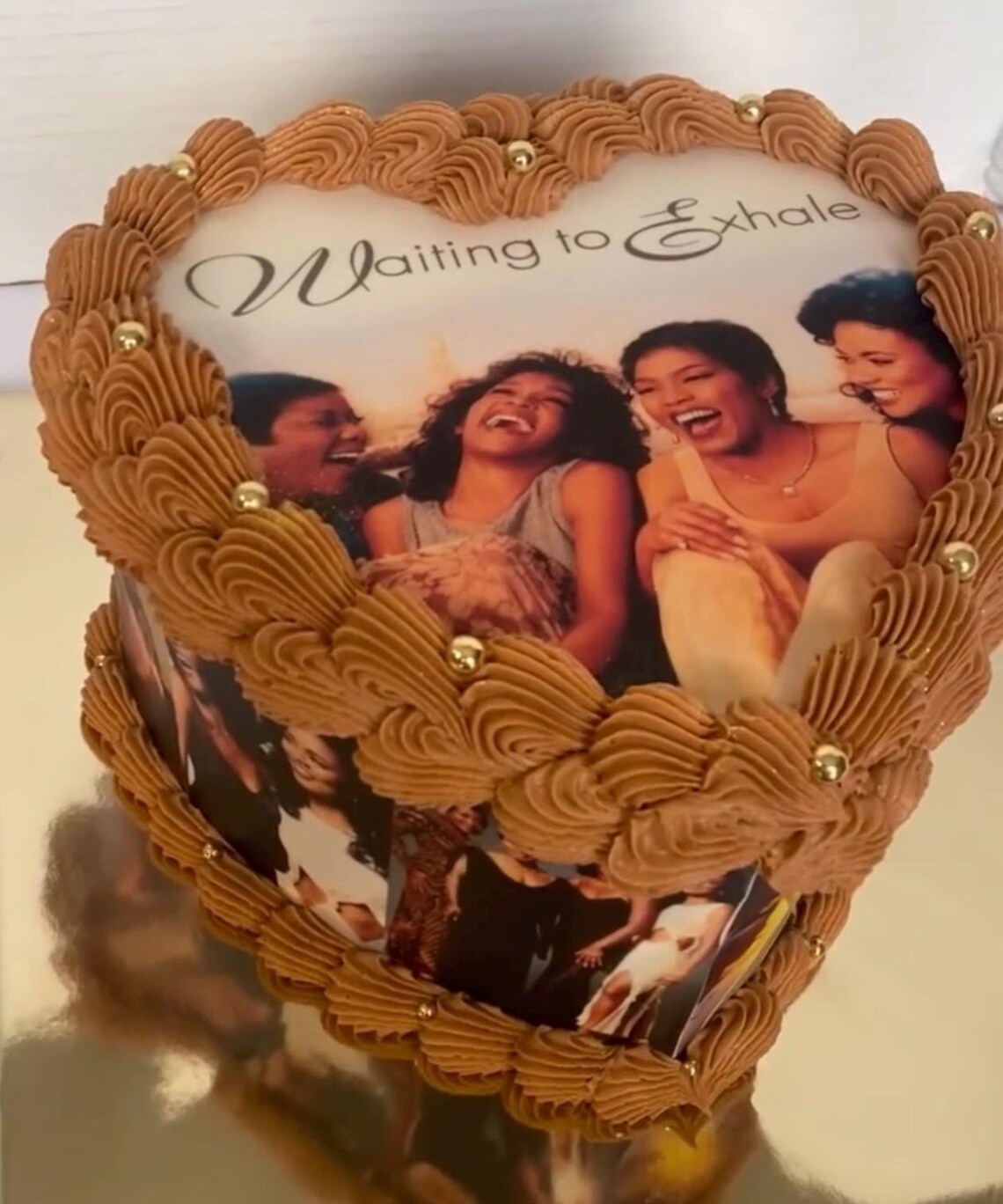 Digital Waiting to Exhale Cake Topper & Strips | Wrap Around Cake ...