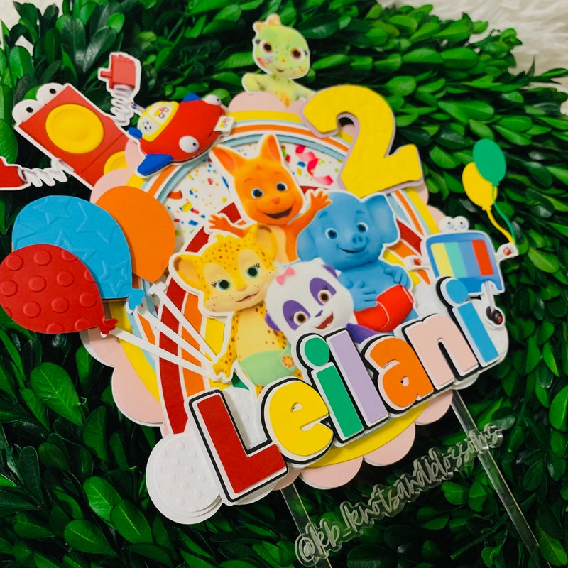 Word Party Cake Topper - Etsy