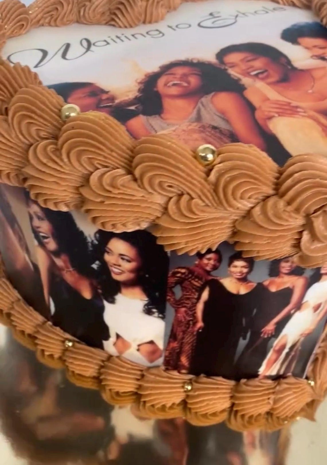 Digital Waiting to Exhale Cake Topper & Strips | Wrap Around Cake ...