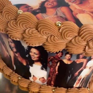 Digital Waiting to Exhale Cake Topper & Strips | Wrap Around Cake ...
