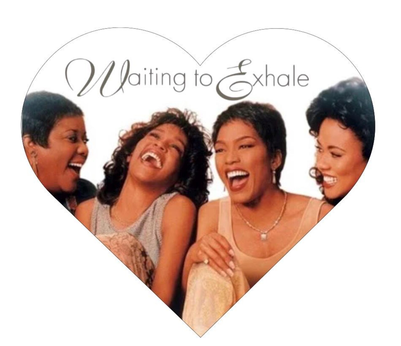 Digital Waiting to Exhale Cake Topper & Strips | Wrap Around Cake ...