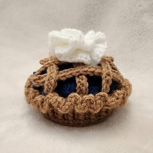 PDF ONLY | DIY Pie Crochet Pattern - Pumpkin Pie, Banana Cream Pie ...