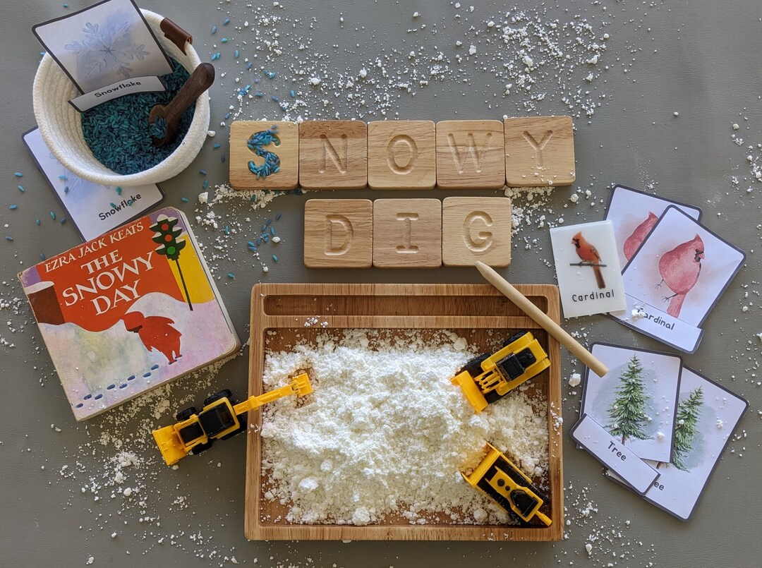 Winter Montessori Printable 3-part Cards | Pretend Play | Loose Parts ...