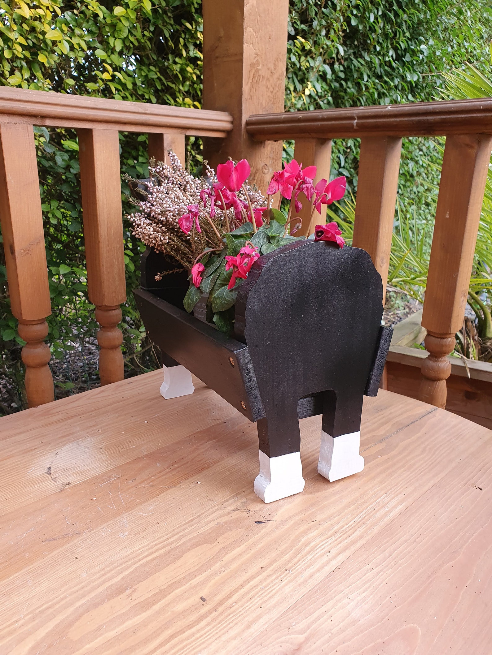 Border Collie Pet Planter Toy Holder Birthday Gift | Etsy