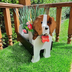 Beagle Pet Planter, Dog Planter, Birthday Gift - Etsy