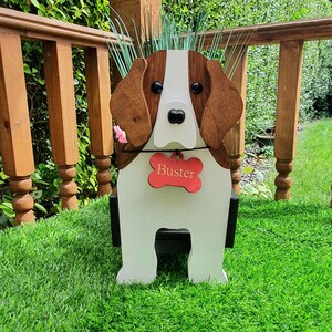Beagle Pet Planter, Dog Planter, Birthday Gift - Etsy