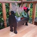 Black Labrador Dog Planter – Outdoor Garden Decor - Memorial Gift - Etsy