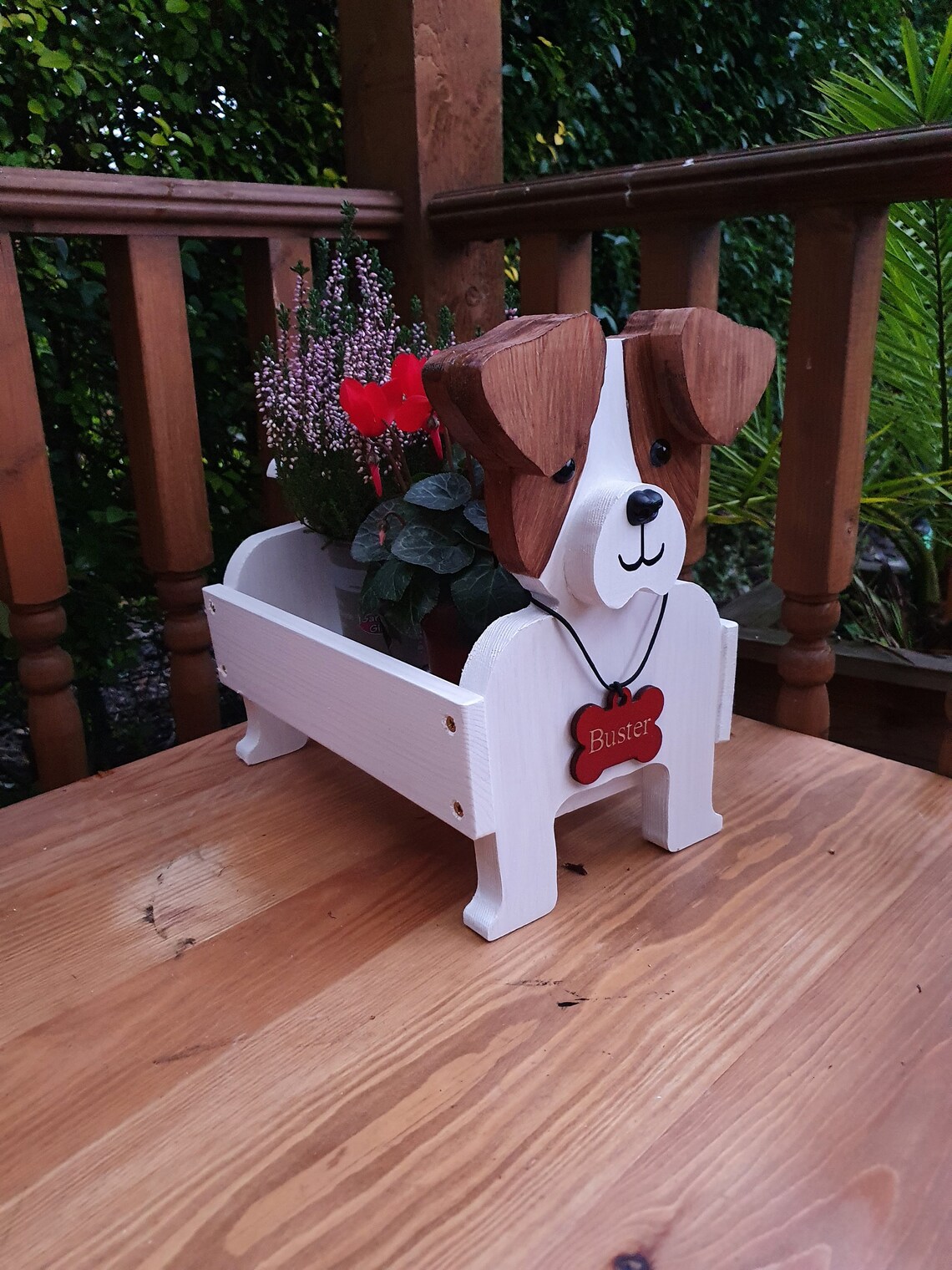 Jack Russell Pet Planter Dog Planter Garden Planter | Etsy