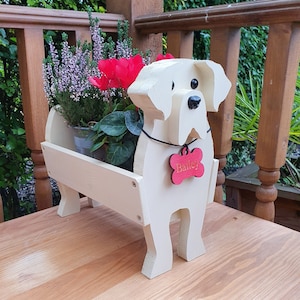 Golden Labrador Pet Planter, Birthday Gift, Dog Planter, Fathers Day ...