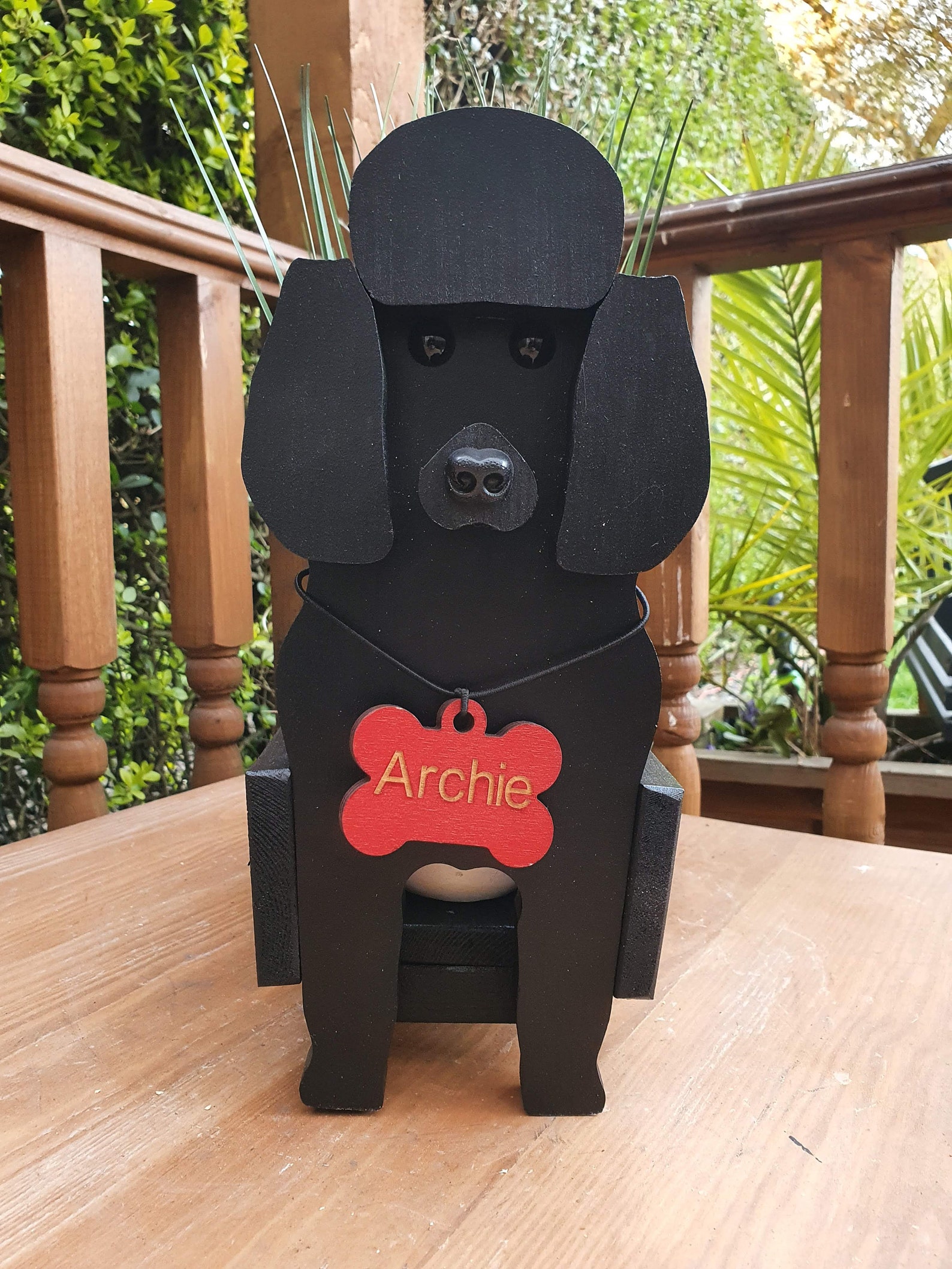 Black Poodle Pet Planter Dog Planter Birthday Gift | Etsy