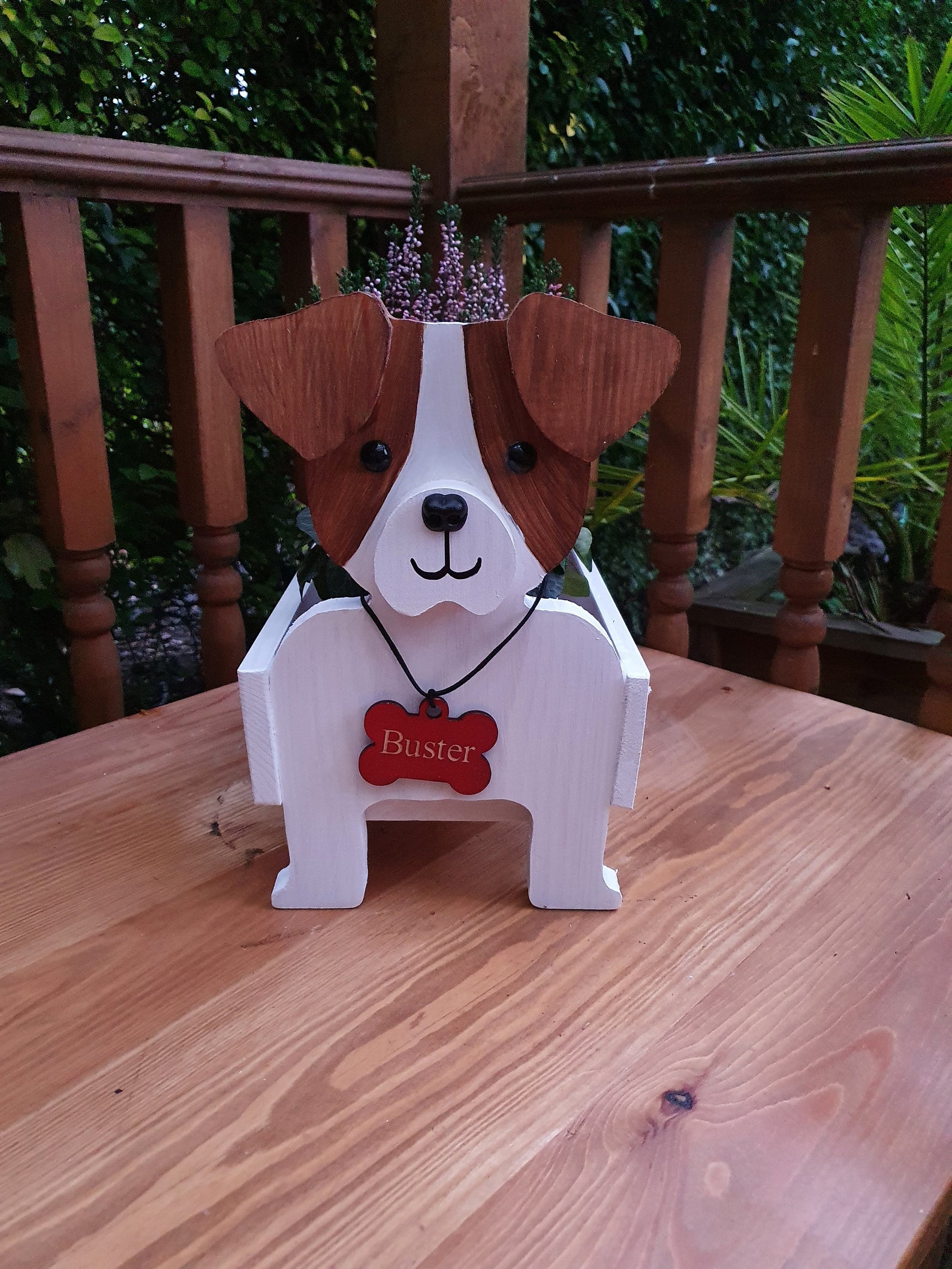 Jack Russell Pet Planter Dog Planter Garden Planter - Etsy