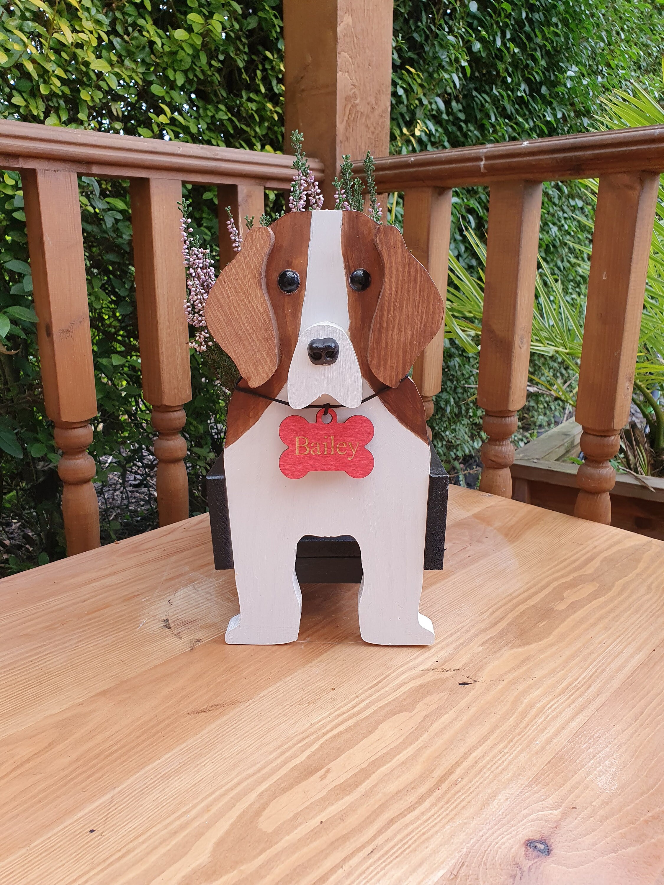 Beagle Pet Planter Dog Planter Birthday Gift - Etsy