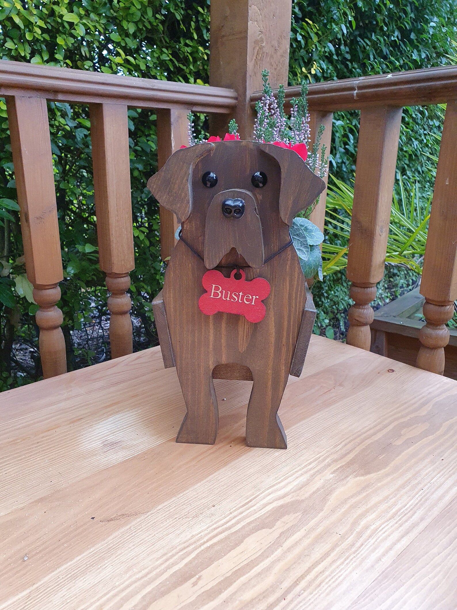 Chocolate Labrador Pet Planter Dog Planter Birthday Gift - Etsy