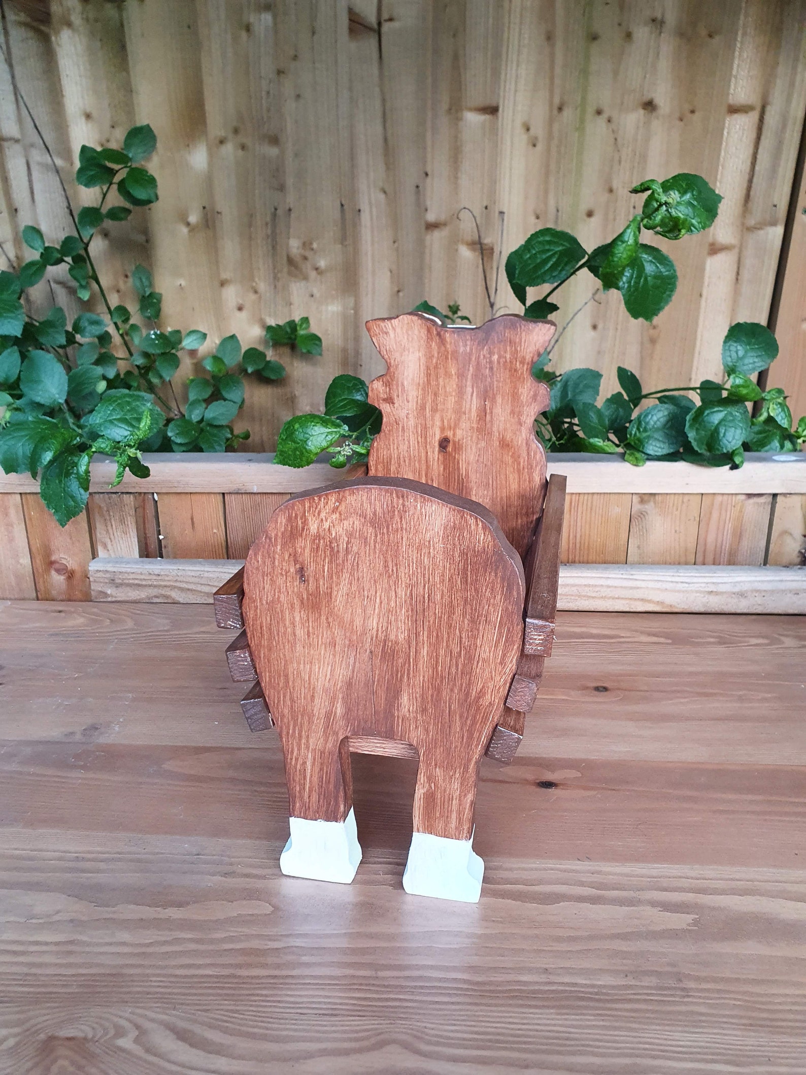 Brown Border Collie Pet Planter - Dog Planter - Birthday Gift - Etsy