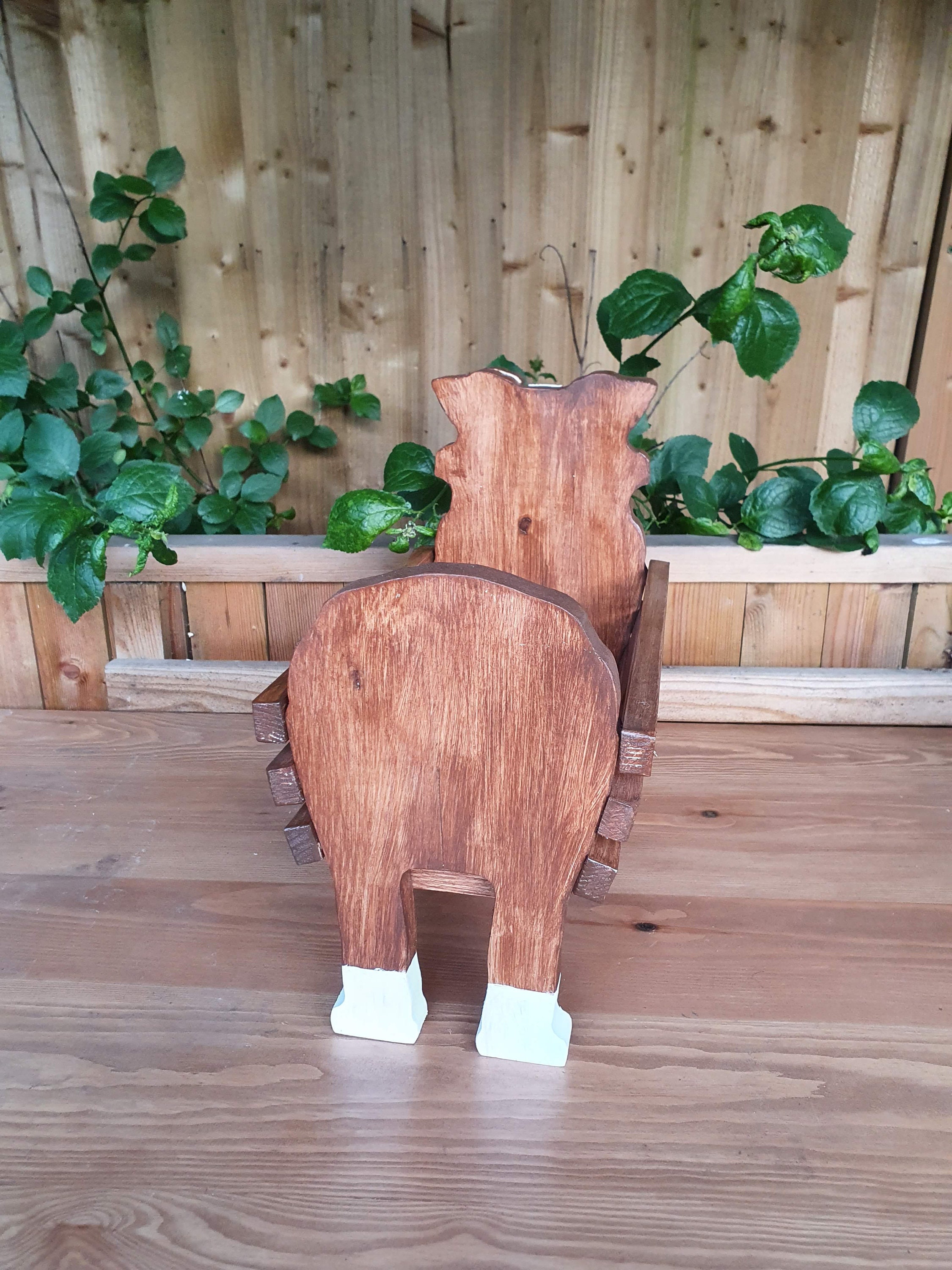 Brown Border Collie Pet Planter - Dog Planter - Birthday Gift - Etsy UK