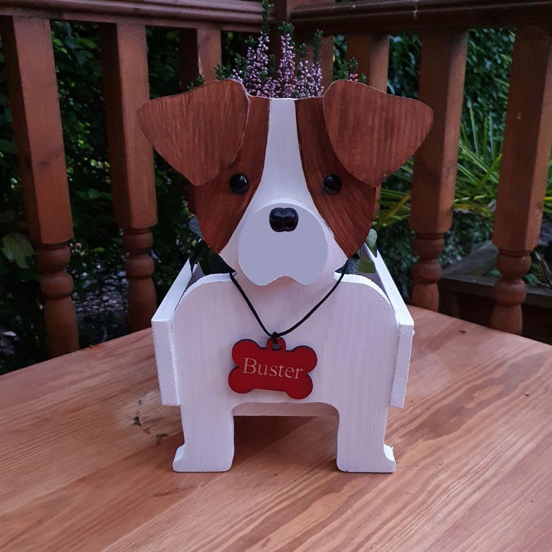 Jack Russell Planter – Birthday Present - Garden Decoration -memorial ...