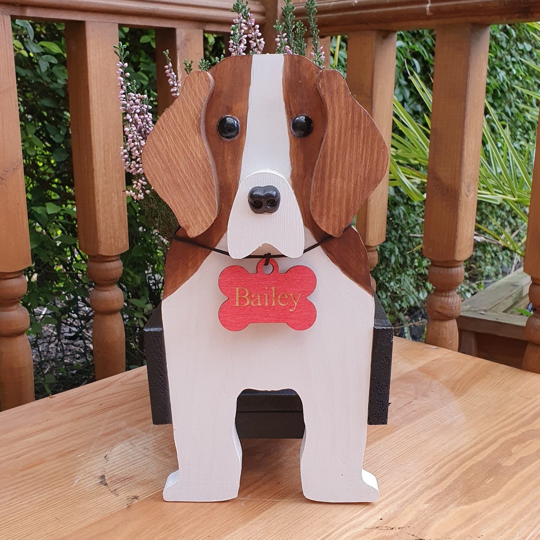 Beagle Pet Planter, Dog Planter, Birthday Gift - Etsy