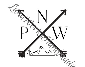 Pnw Arrows Svg - Etsy